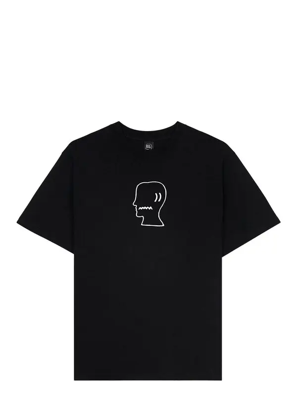 BRAIN DEAD Logohead Tee - Black