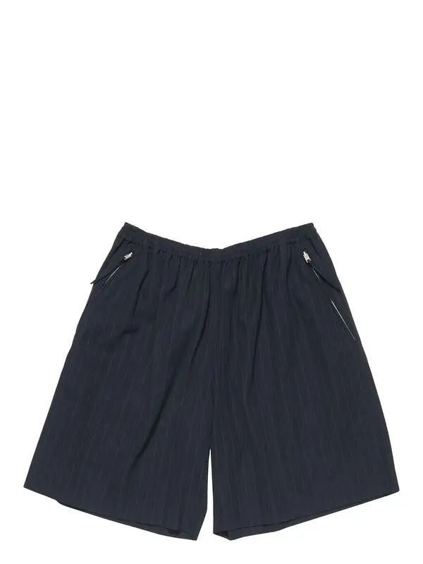 Acne Studios Striped Shorts - Blue
