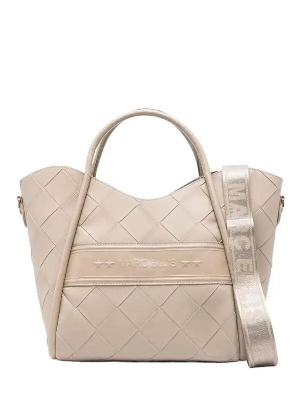 MARC ELLIS Basketball Tote Bag - Beige
