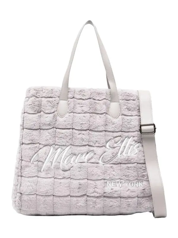MARC ELLIS Quilted Tote Bag - Grey