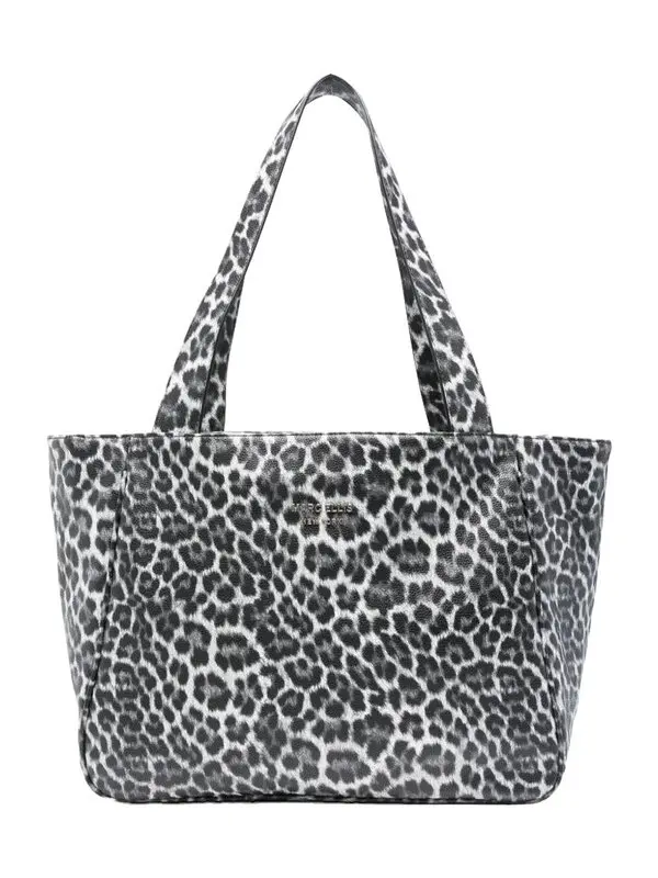 MARC ELLIS Leopard-print Shoulder Bag - Brown