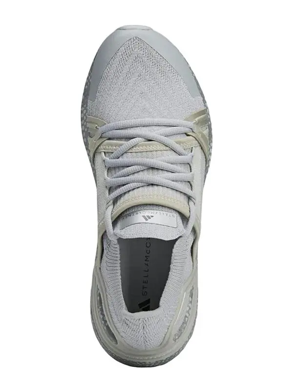 Adidas By Stella McCartney Ultraboost Dna Graphic-sole Trainer Sneakers - Silver