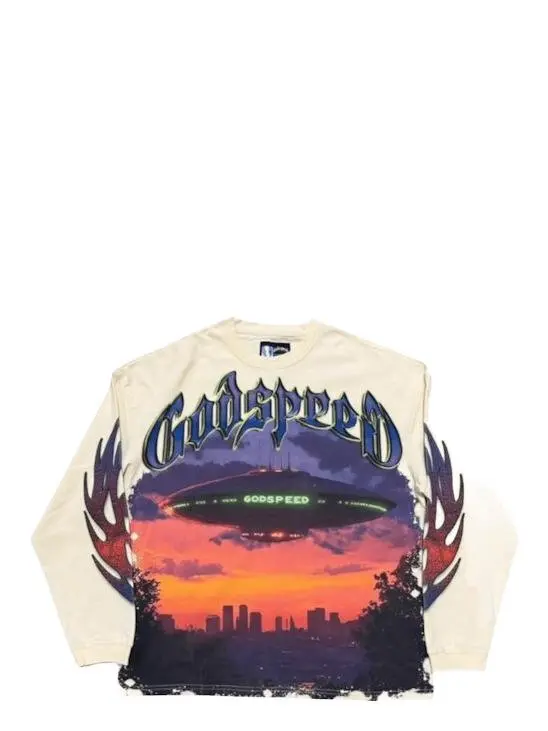 GODSPEED U.a.p Long Sleeve T-shirt - Bone