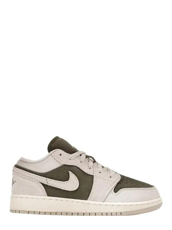 JORDAN 1 Low Se Sneakers - Medium Olive/sail/light Orewood Brown