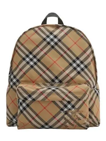 Burberry Check Backpack - Sand