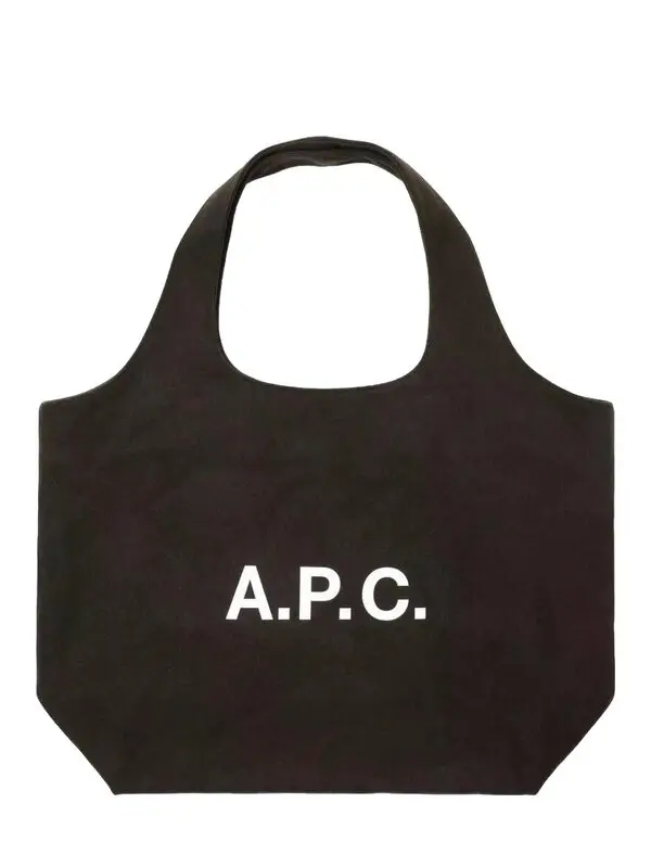 A.p.c. Logo Tote Bag - Green