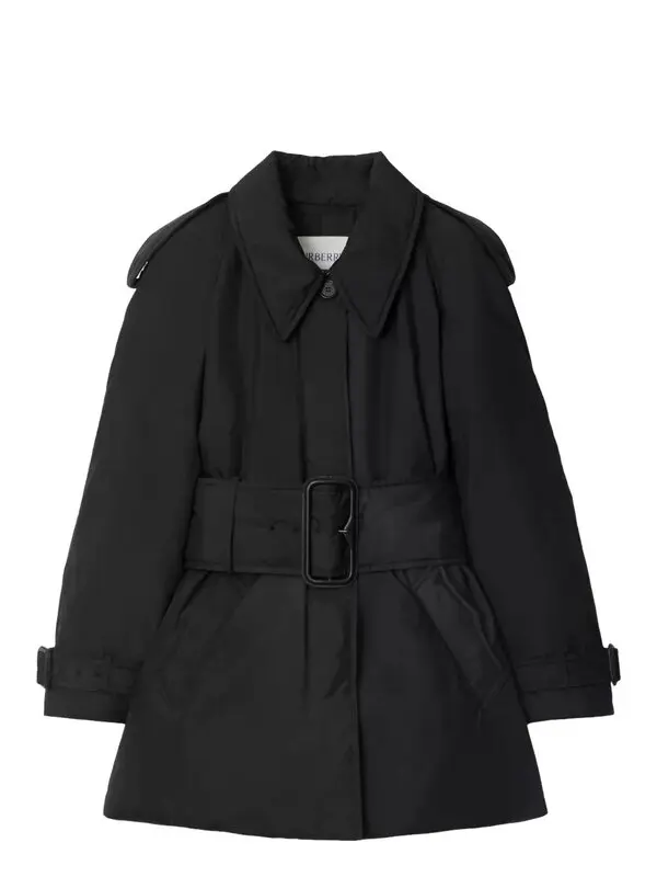 Burberry Berryhill Belted Coat - Black