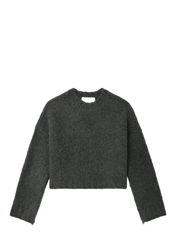 3.1 Phillip Lim Zip-detail Sweater - Grey