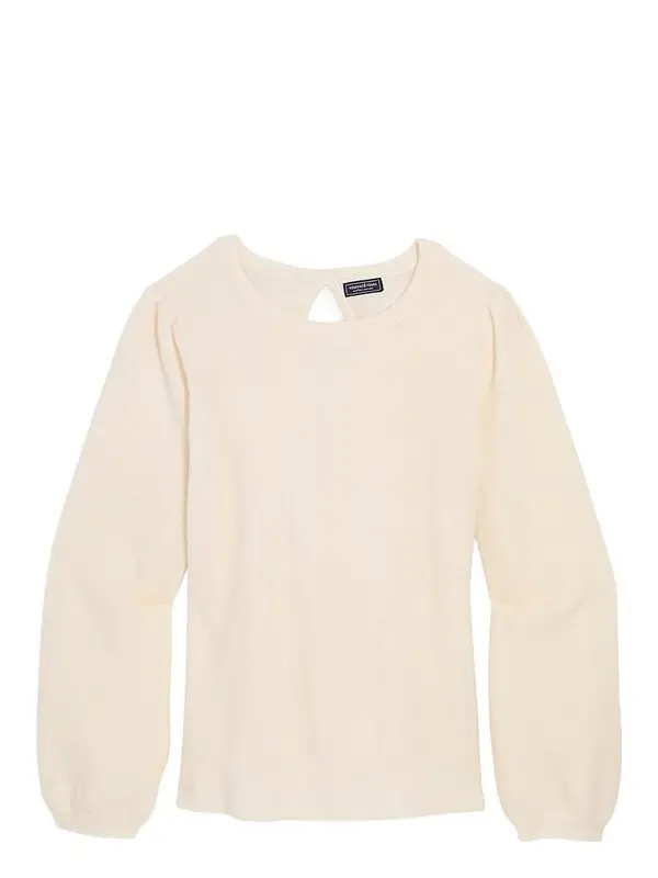 Vineyard Vines Bow Back Sweater - Marshmallow