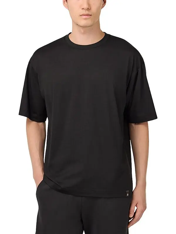 Boggi Milano High Performance Jersey Tee - Black