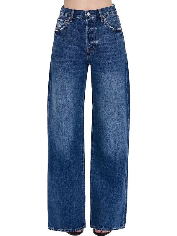 PISTOLA High-rise Wide Leg Jeans - Fulton