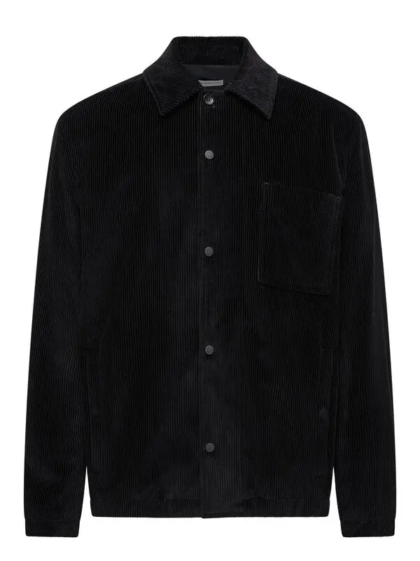 Moncler Corduroy Shirt Jacket - Black