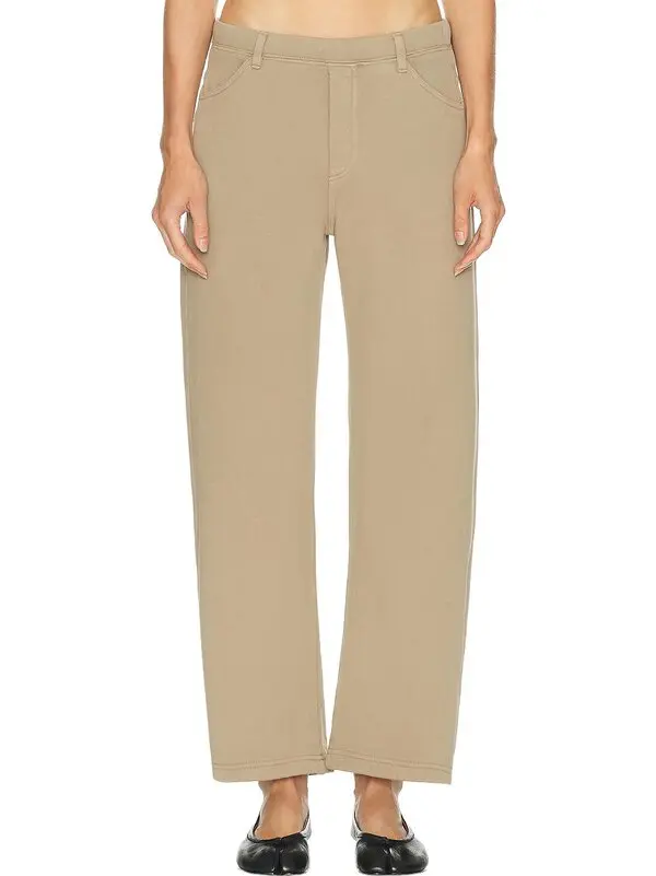 NILI LOTAN Tribeca Sweatpant - Desert Taupe