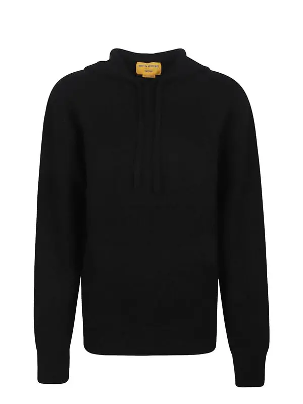 Guest In Residence Hooded Cashmere Sweater - Black