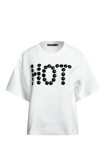 Dolce & Gabbana Jersey T-shirt With Print - White