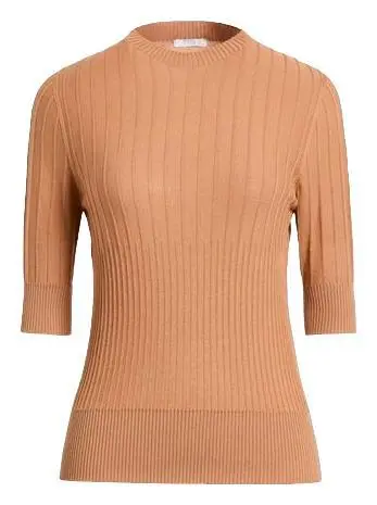 Peserico Merino Wool Sweater - Camel
