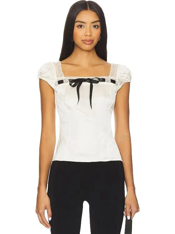 Tularosa Lacie Top - Ivory