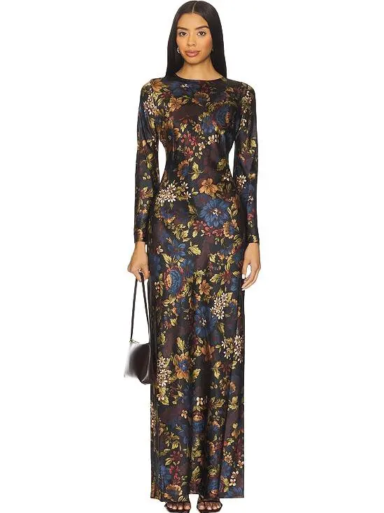 Veronica Beard Gemma Dress - Black Multi