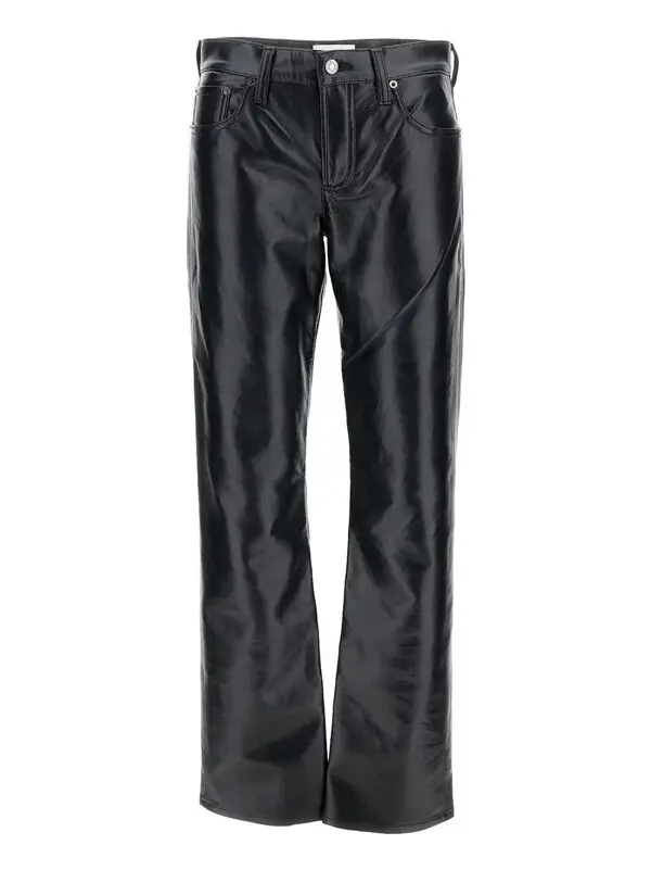 AGOLDE Slim Detox Trousers - Black