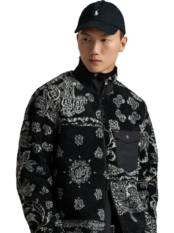 Ralph Lauren Bandanna-patterned Hybrid Jacket - Yukon Patchwork Bandana