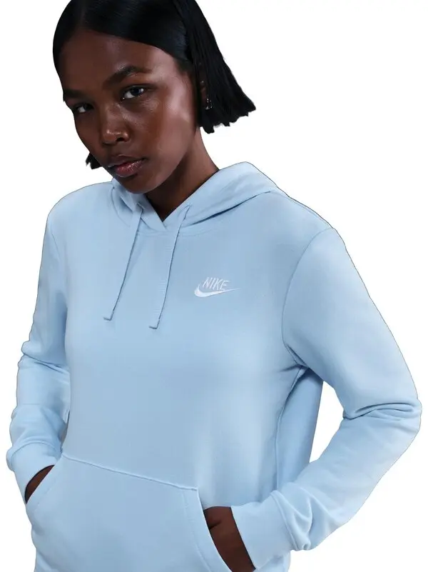 Nike Sportswear Club Fleece Pullover Hoodie - Blue