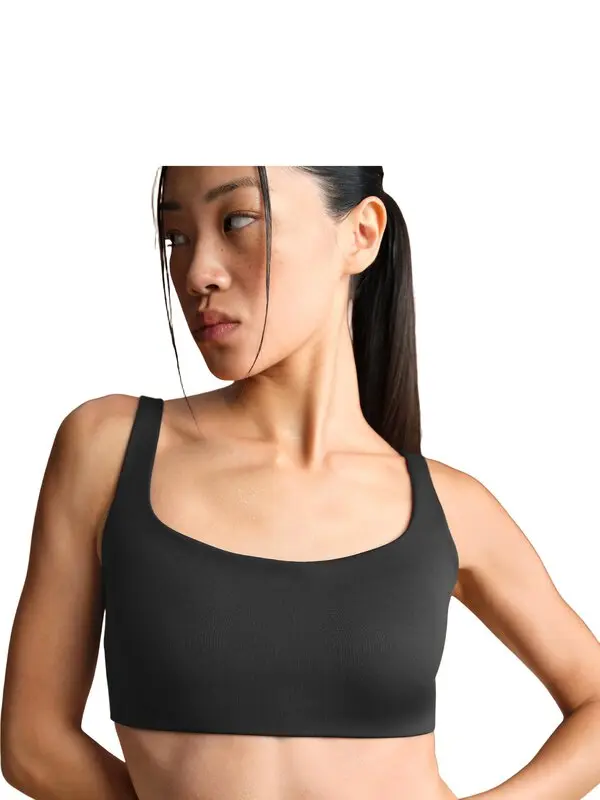 Nike Skims Matte Scoop-neck Bra - Black