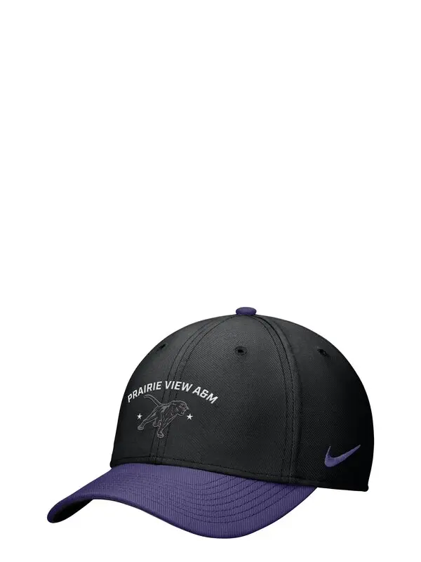 Nike Rise College Dri-fit Swooshflex Cap - Black