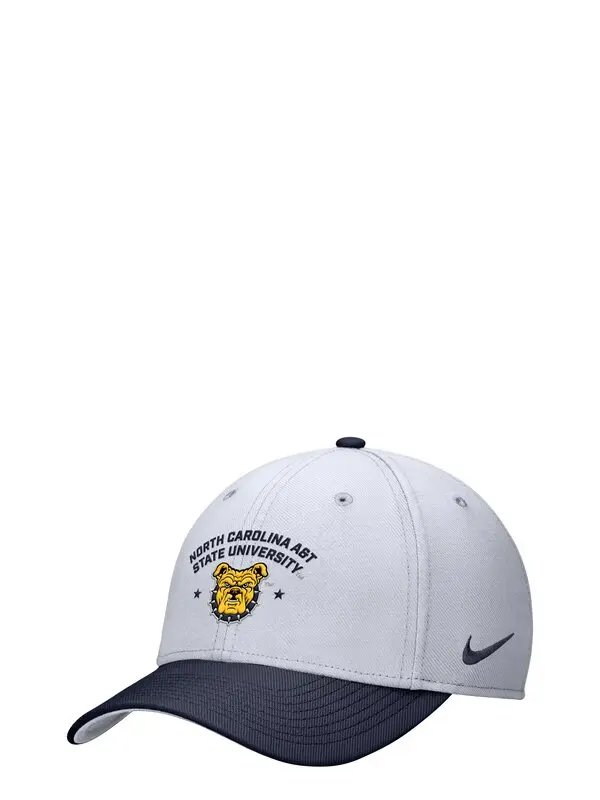 Nike Rise College Dri-fit Swooshflex Cap - White