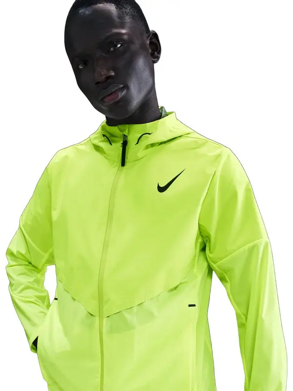 Nike Aeroswift Storm-fit Aerogami Running Jacket - Yellow