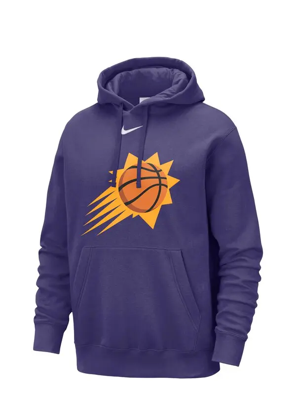 Nike Phoenix Suns Club Nba Pullover Hoodie - Purple