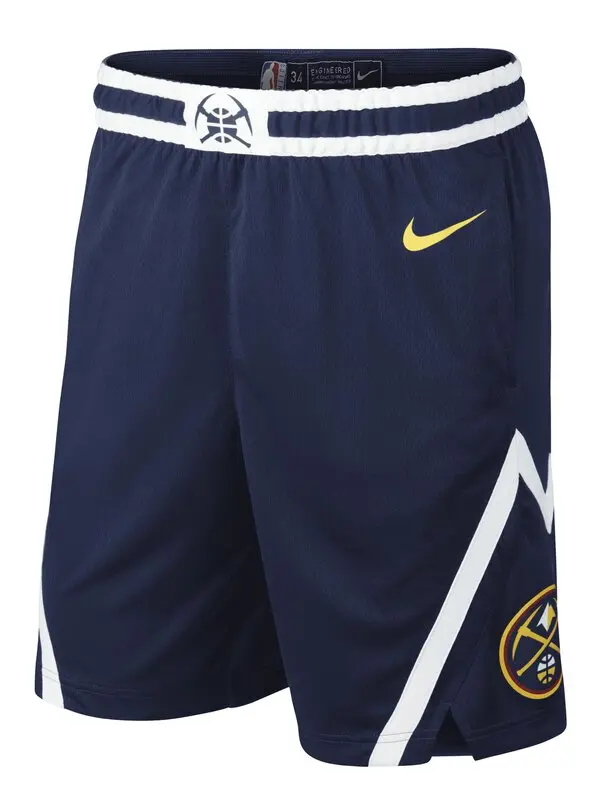 Nike Denver Nuggets Icon Edition Nba Swingman Shorts - Blue