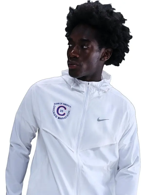 Nike Impossibly Light Hooded Running Jacket - White