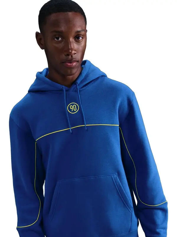 Nike Club Total 90 Soccer Pullover Hoodie - Blue