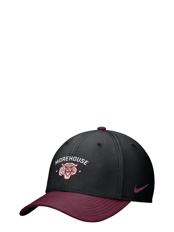 Nike Rise College Dri-fit Swooshflex Cap - Black