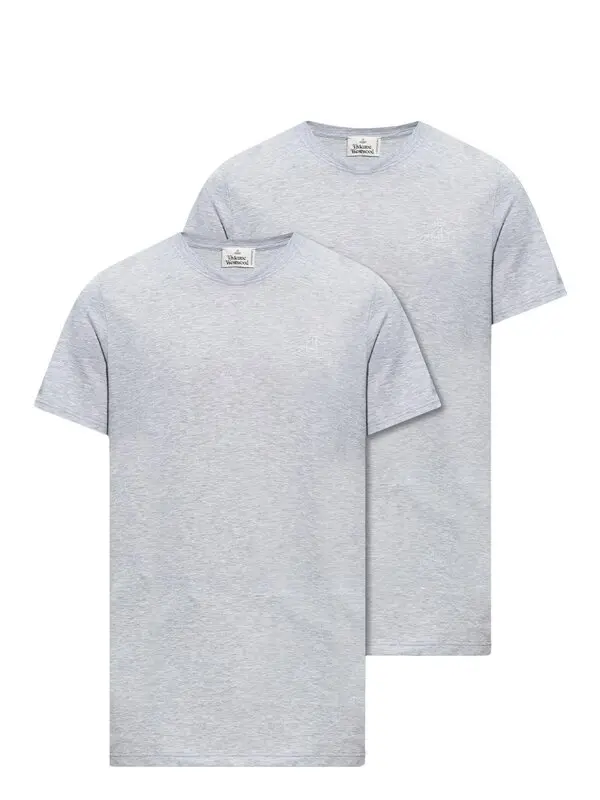 VIVIENNE WESTWOOD Set Of Two T-shirts - Grey