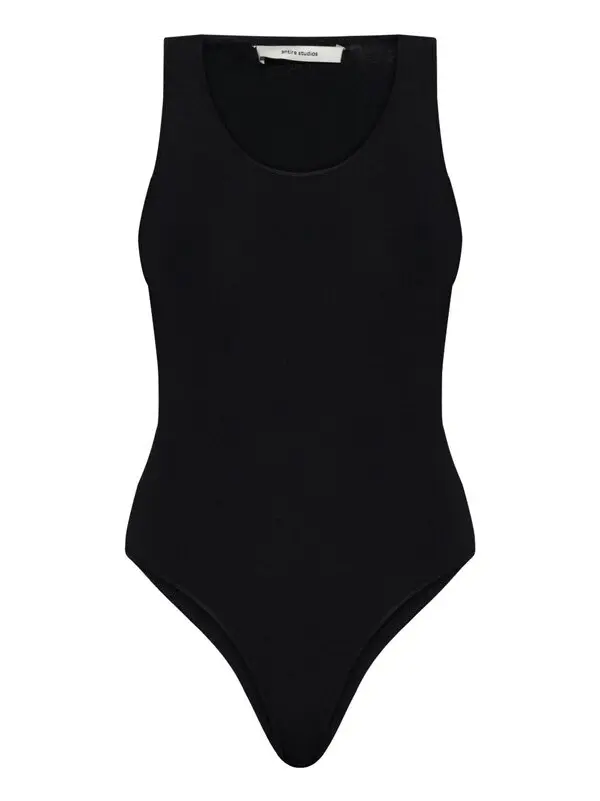ENTIRE STUDIOS Sleeveless Bodysuit - Black