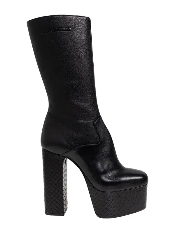 Dsquared2 Heeled Ankle Boots - Black