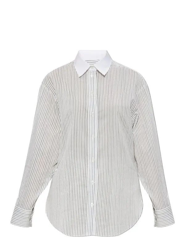 Isabel Marant Fabrilane Striped Shirt - White