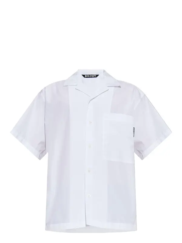 Palm Angels Shirt With Pocket - White