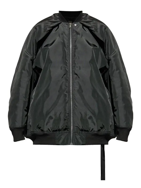 Rick Owens Convertible Jumbo Bomber Jacket - Black