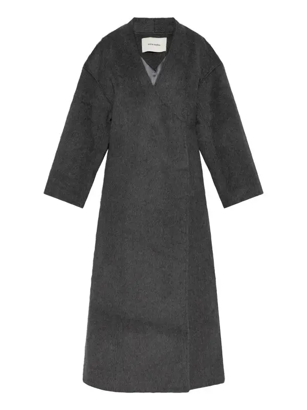 ENTIRE STUDIOS Wool And Cashmere Blend Coat - Grey