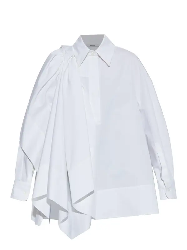 Givenchy Bow Detailed Shirt - White