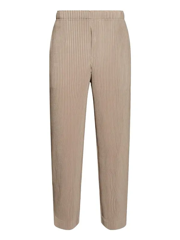 Issey Miyake Pleated Trousers - Beige
