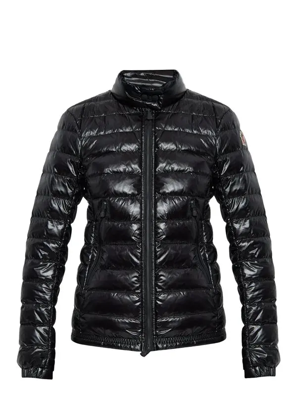 Moncler Short Fitted Down Jacket - Black