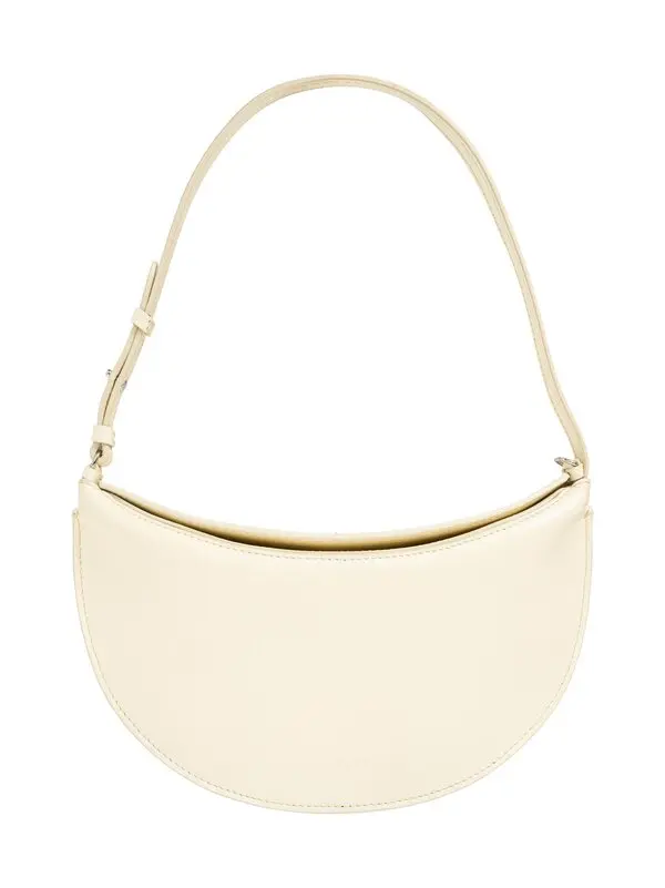 Jacquemus Le Petit Ovalo Shoulder Bag - Cream