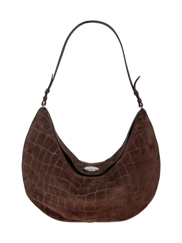 Jacquemus Le Sac Ovalo Shoulder Bag - Brown