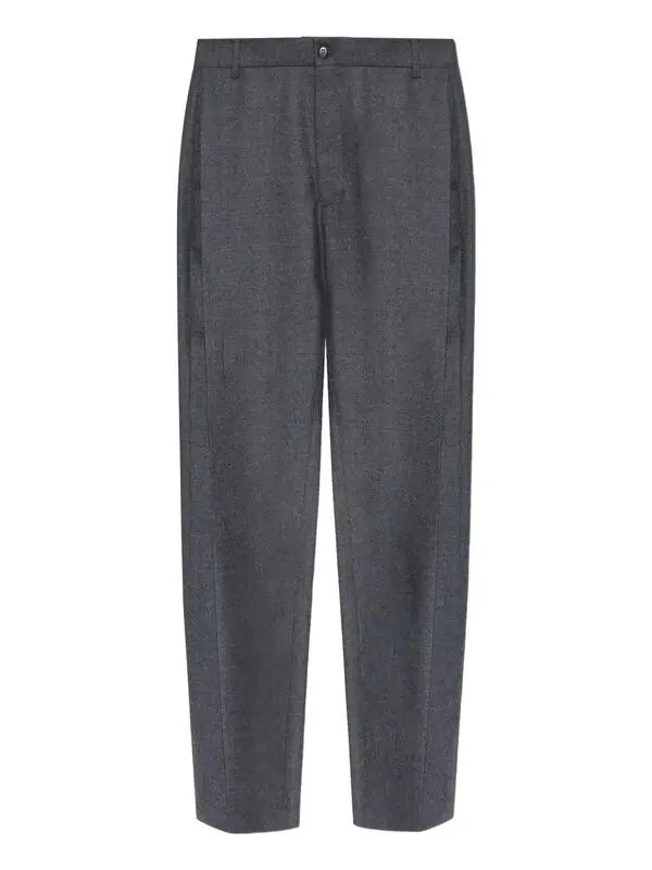 MAISON MARGIELA Wool Trousers - Grey