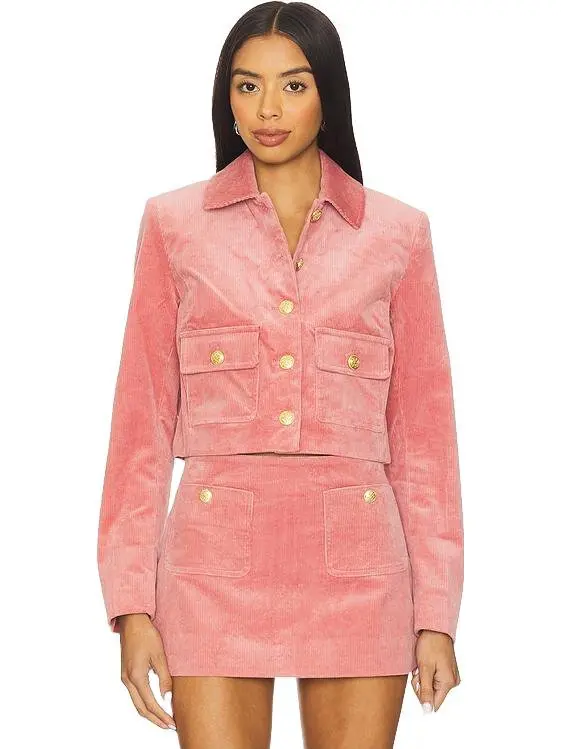 LoveShackFancy Aylin Jacket - Pink