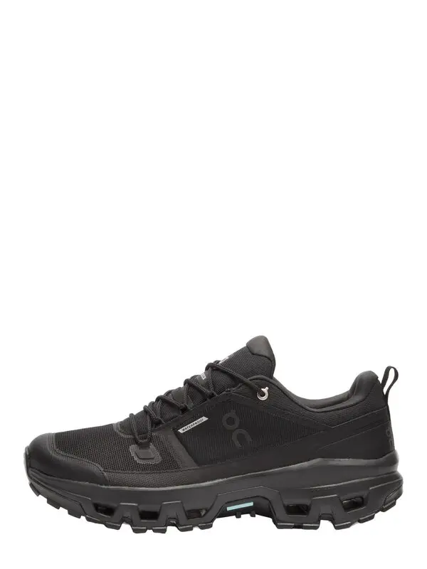On Cloudrock Low Wp Sneakers - Black