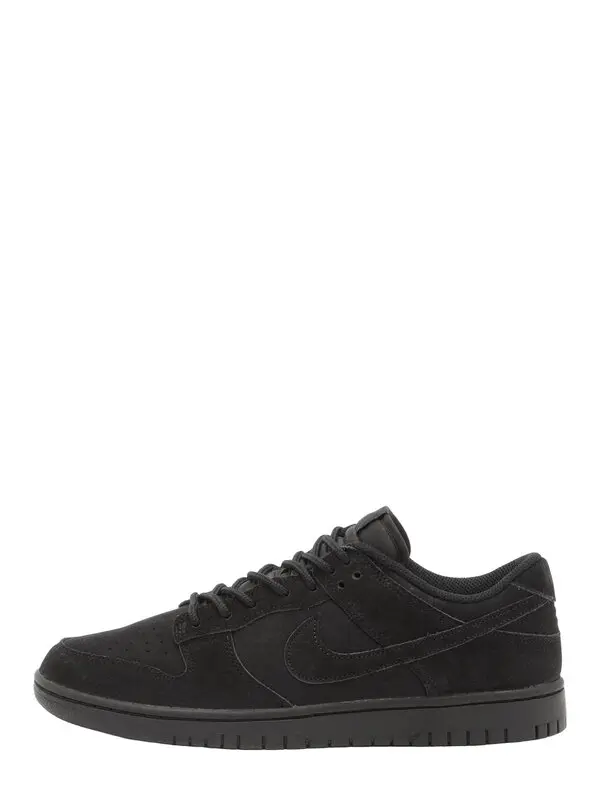 Nike Dunk Low Retro Se Nubuck Sneaker - Black